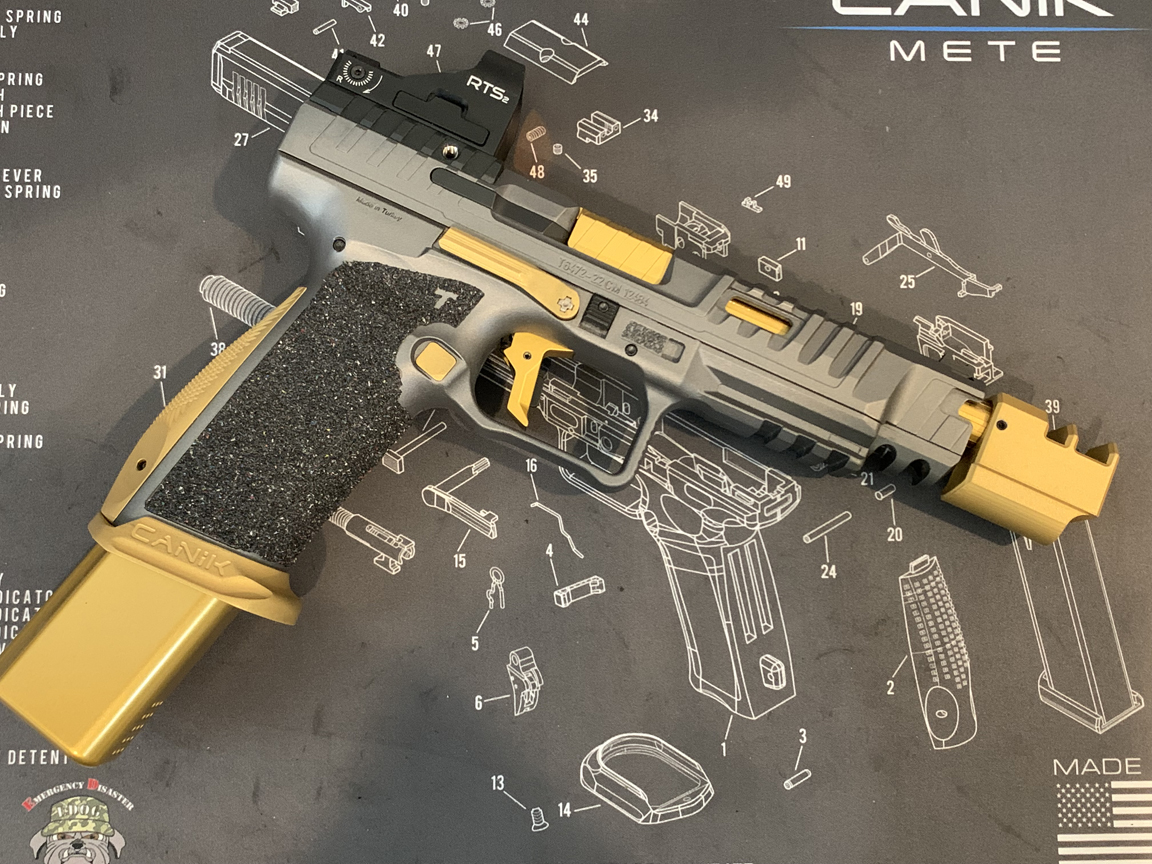 Canik TP9SFX Threaded PVD Barrel | Prepper Gun Shop | Prepper Gun Shop