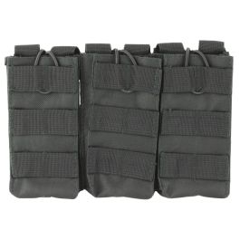 NCSTAR AR Magazine Triple Pouch Black | Prepper Gun Shop