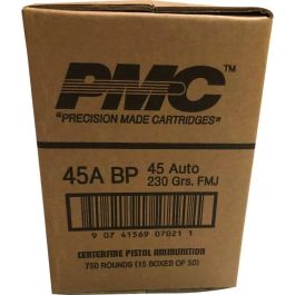 PMC Bronze Battle Pack (BP) .45 ACP Handgun Ammunition 230 Grain FMJ ...