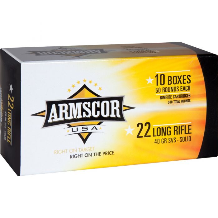 Armscor 22LR 36gr HP 500rd | Prepper Gun Shop | Prepper Gun Shop