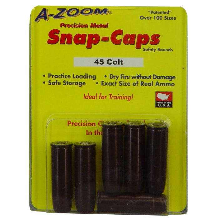 A-Zoom Snap Caps 45 Long Colt Red | Prepper Gun Shop