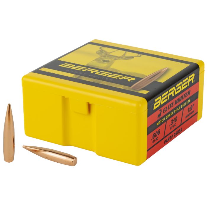 Berger 6.5mm 140gr Elite Hunter Bullets 100ct | Prepper Gun Shop