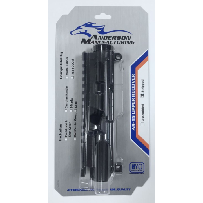 Anderson AM15 Sport AR15 Upper Receiver Black | Prepper Gun Shop