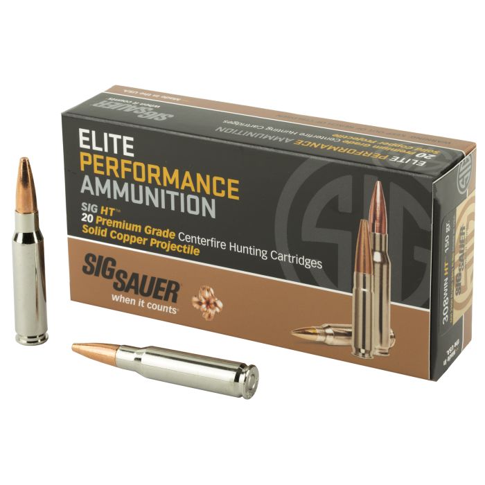 Sig Sauer Elite Performance Hunting 308win 150gr Copper 20rd | Prepper ...