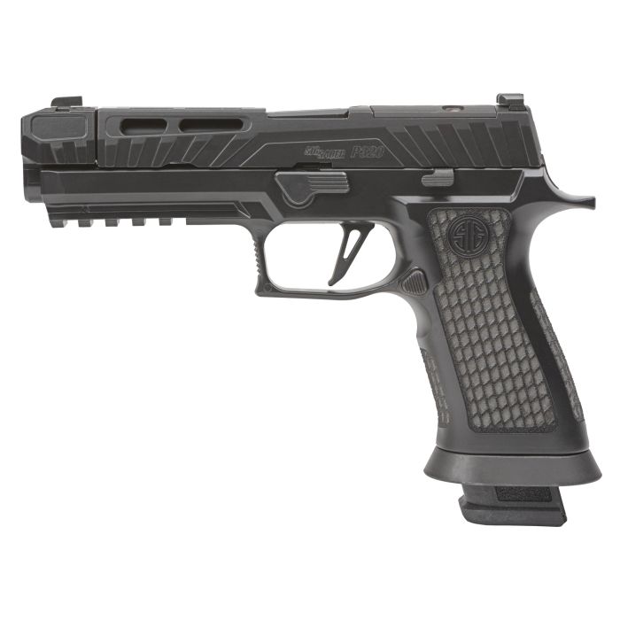 Sig Sauer P320 Spectre Comp Blackout 9MM 4.6" 21rd Black | Prepper Gun Shop