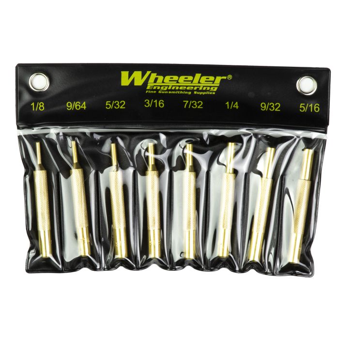 WHEELER BRASS PUNCH SET 8 PIECE | Prepper Gun Shop