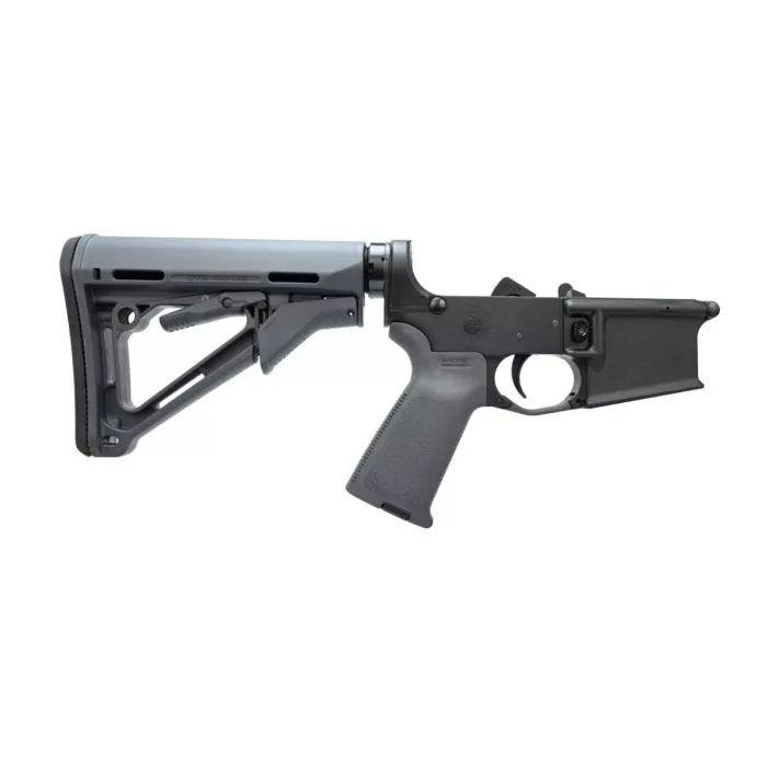 gray ar15 lower receiver